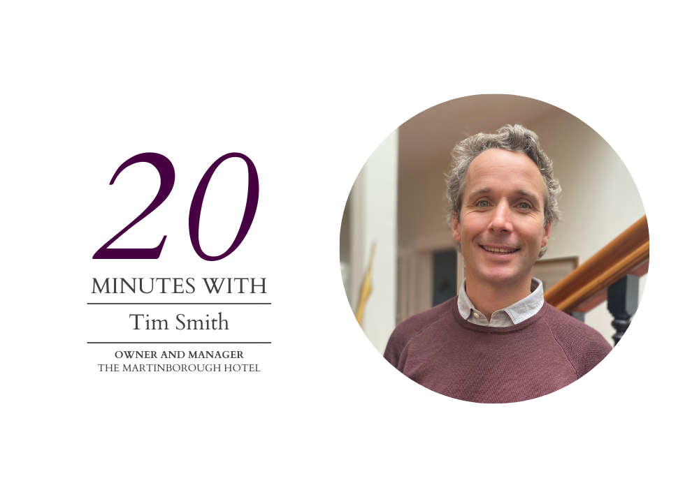 Tim Smith, Owner and Manager, The Martinborough Hotel – Hotel Magazine