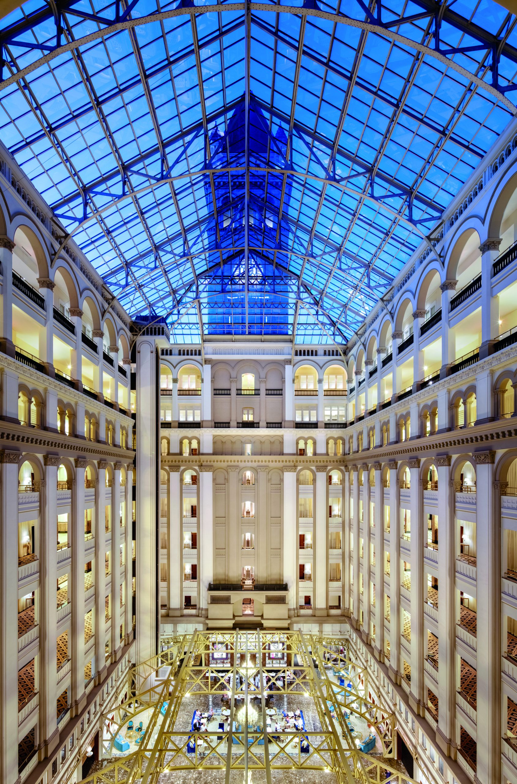 Waldorf-Astoria-Washington-DC-Atrium-Dusk – Hotel Magazine